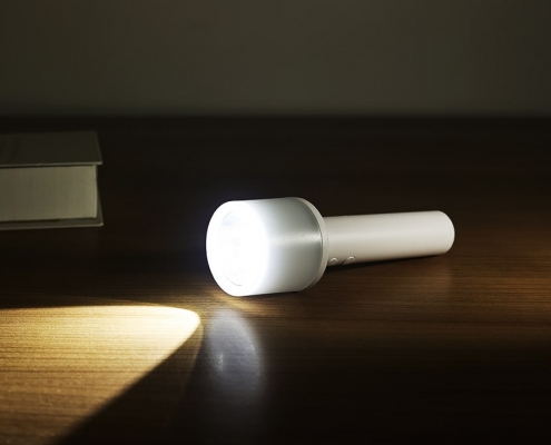 Multi-purpose LED Torch - T6 RGB Flashlight with Lantern Light