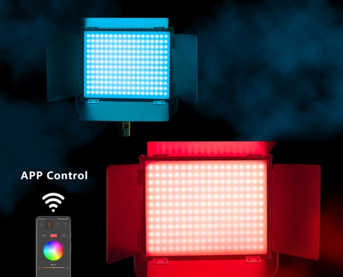 RGB Studio Video Light | LUXCEO FL100R RLED Panel